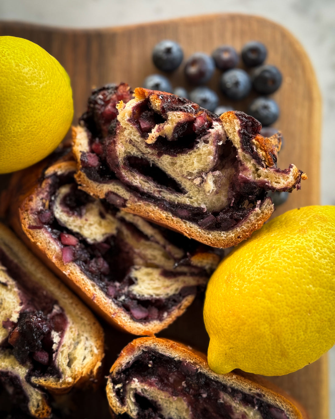 Blueberry and Lemon Babka (450g)
